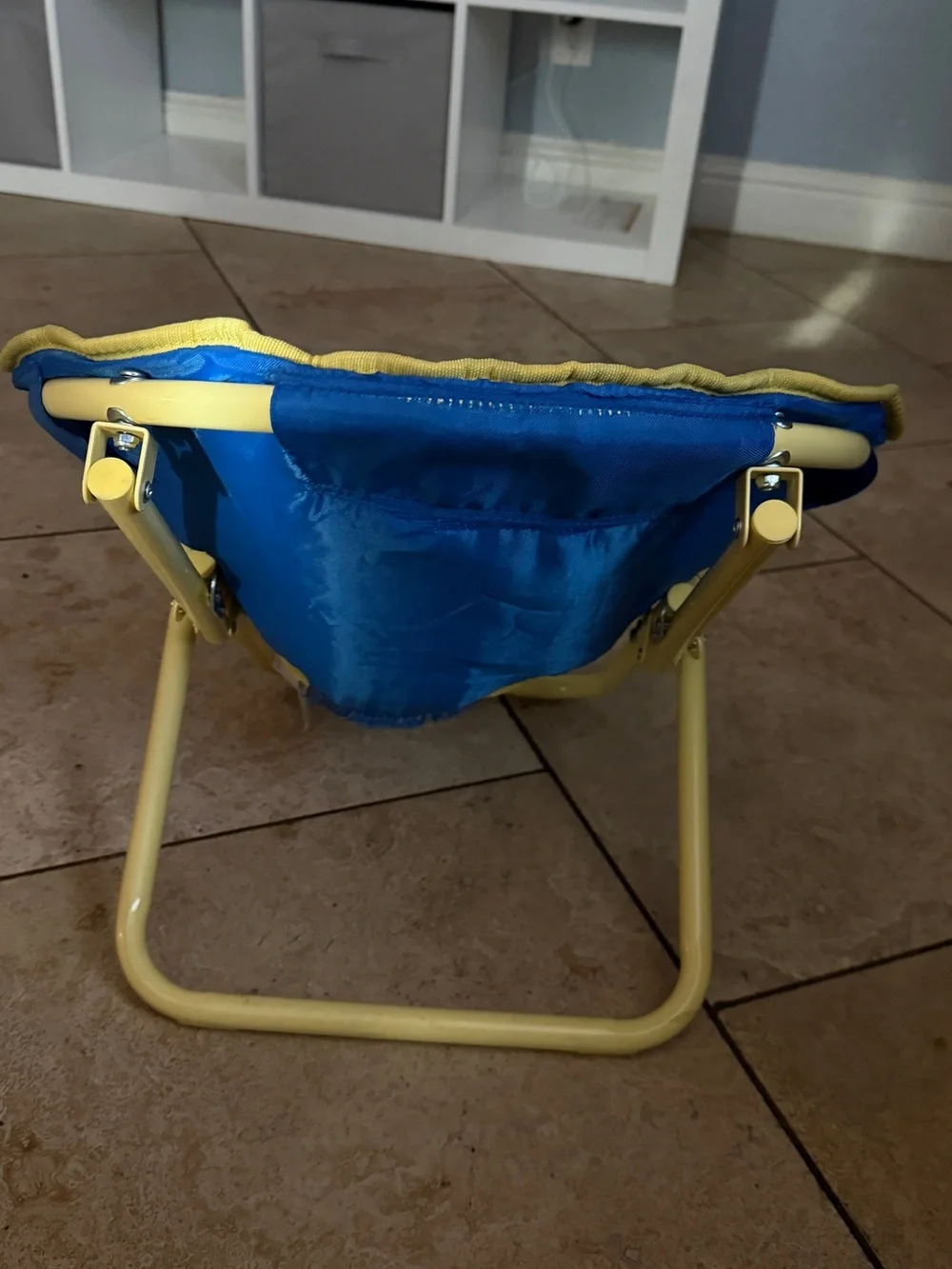 Toys | Blue Kids Moon Chair With Cartoon Characters | Poshmark